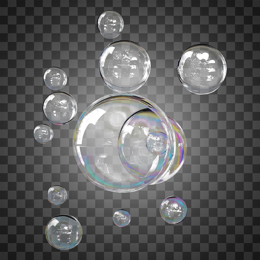 Instructions for Downloading Beautiful Free Soap Bubble PSD Set